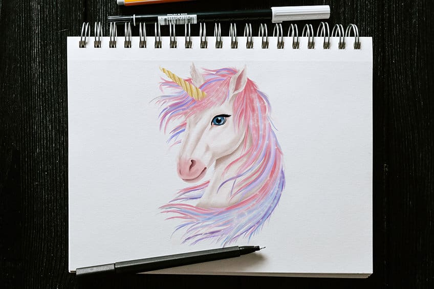 Comment dessiner une licorne - Créer un joli dessin de licorne ...